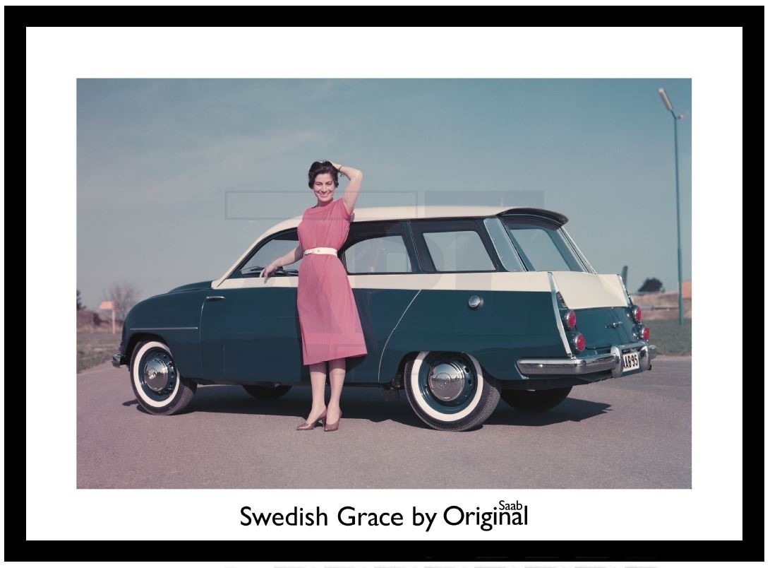 SAAB Original Art Collection Swedish Grace Poster Print – APL Saab